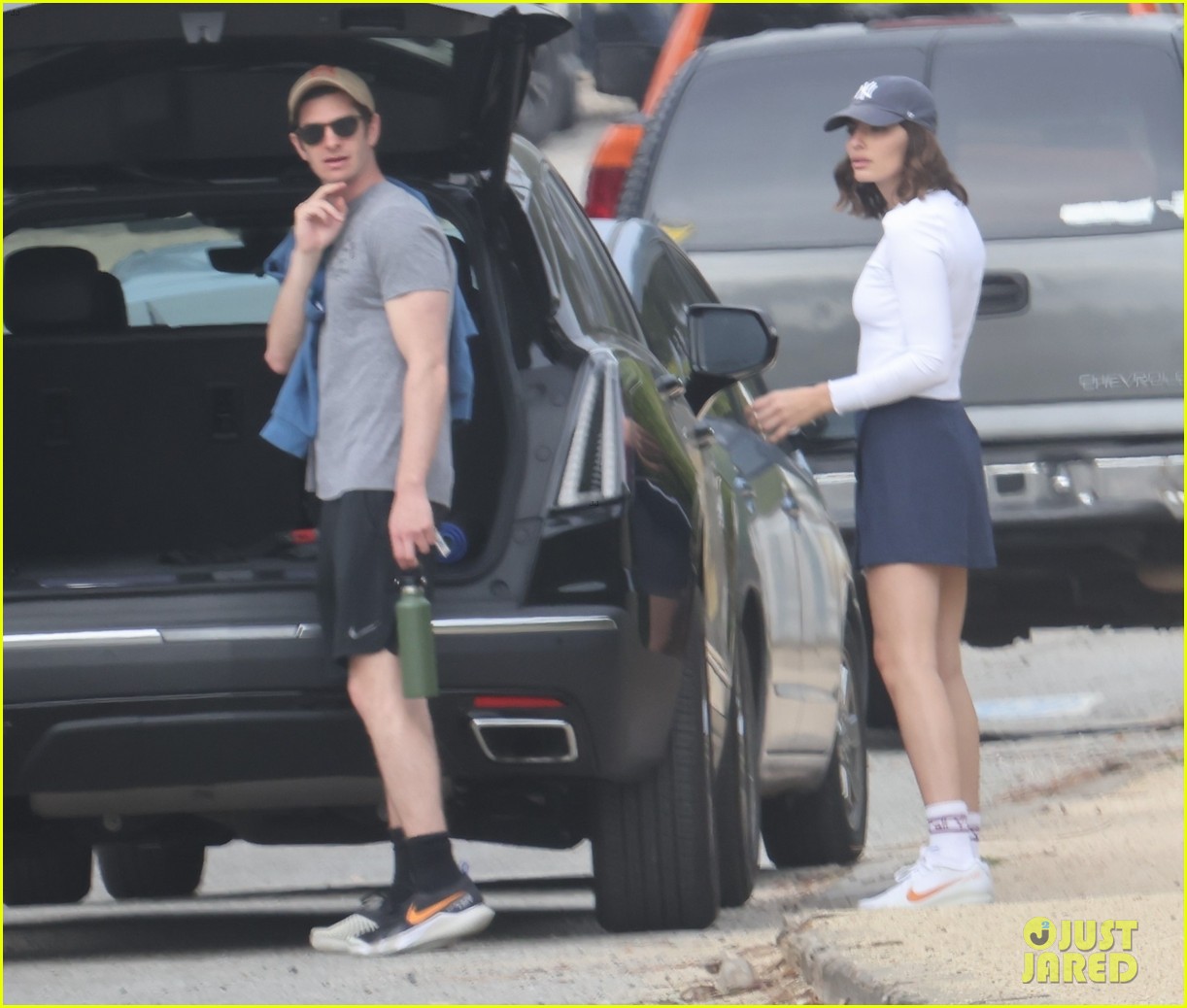 Photo: andrew garfield girlfriend alyssa miller play tennis in malibu ...