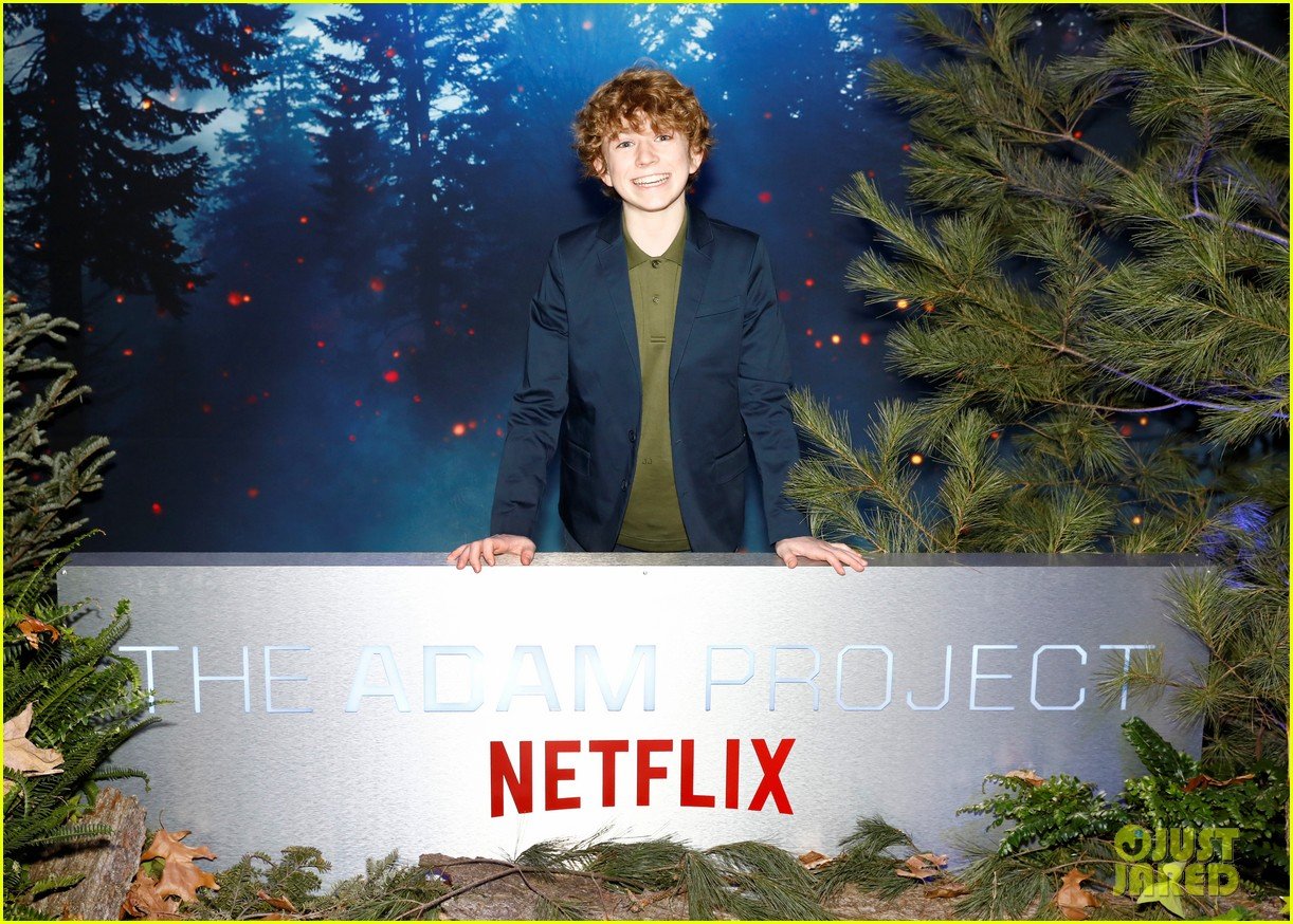 Ryan Reynolds Joins Co-Stars Walker Scobell & Mark Ruffalo at 'The Adam ...