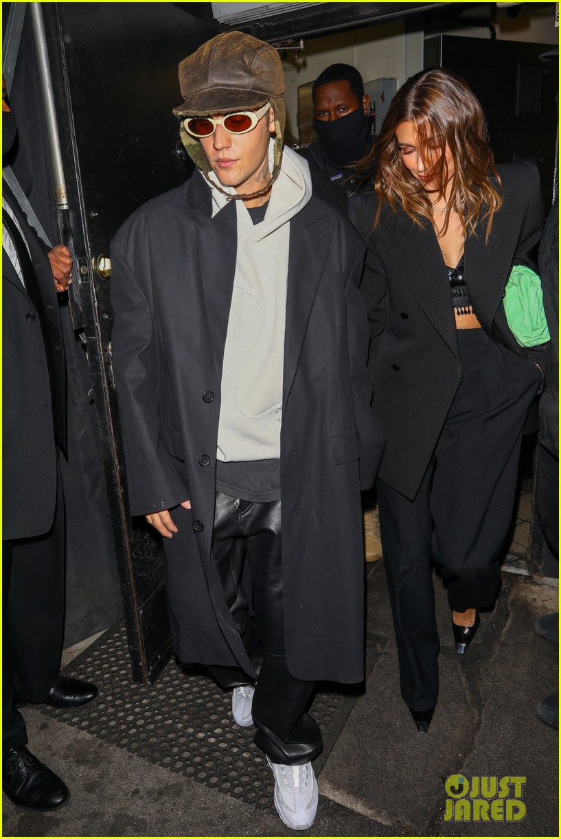 Justin Bieber Goes on Date Night with Hailey After Studio Session with ...