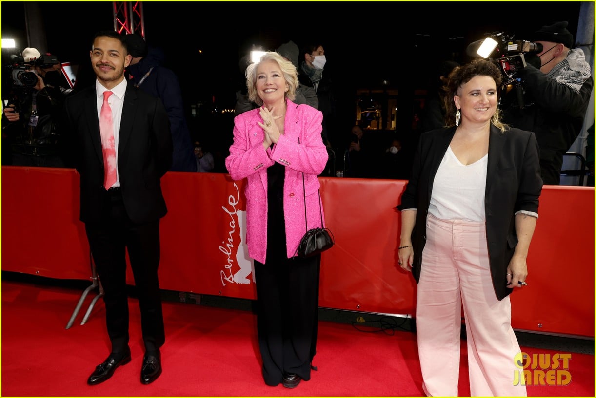 Emma Thompson Gets Playful with Co-Star Daryl McCormack at 'Good Luck ...