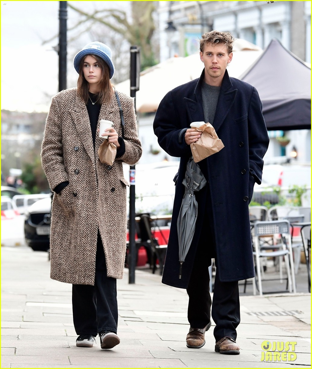 Kaia Gerber & Austin Butler Step Out in London on Valentine's Day ...