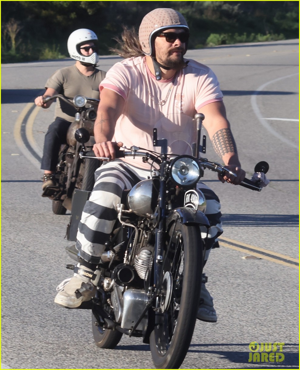 Jason Momoa Goes for Rare Motorcycle Ride After Announcing Split From ...