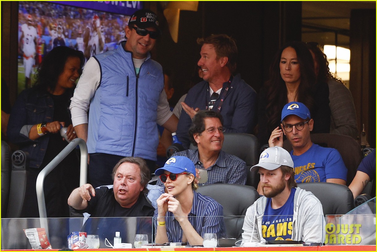 Charlize Theron Reveals the Identity of Her Super Bowl 'Mystery Man ...