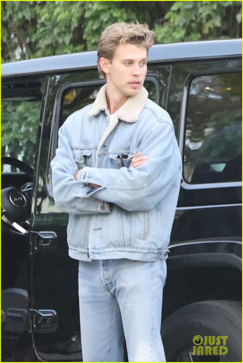 Austin Butler Does Double Denim While Hanging Out with a Friend in L.A ...