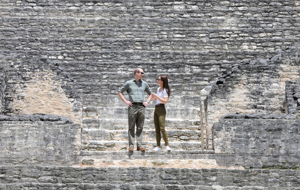 Kate Middleton & Prince William Visit Ancient Mayan City in Belize ...