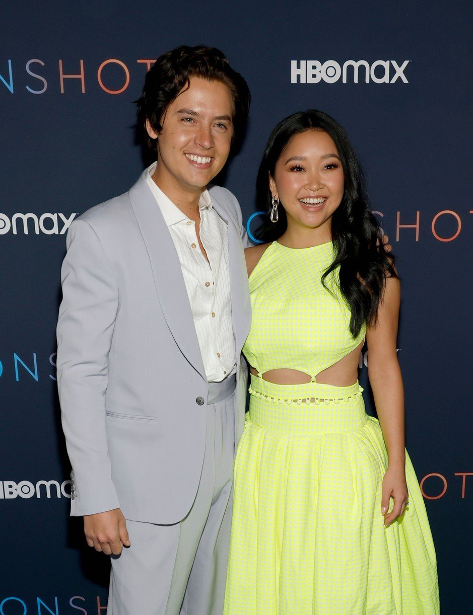 Cole Sprouse & Lana Condor Bring Their Partners To 'Moonshot' Premiere ...