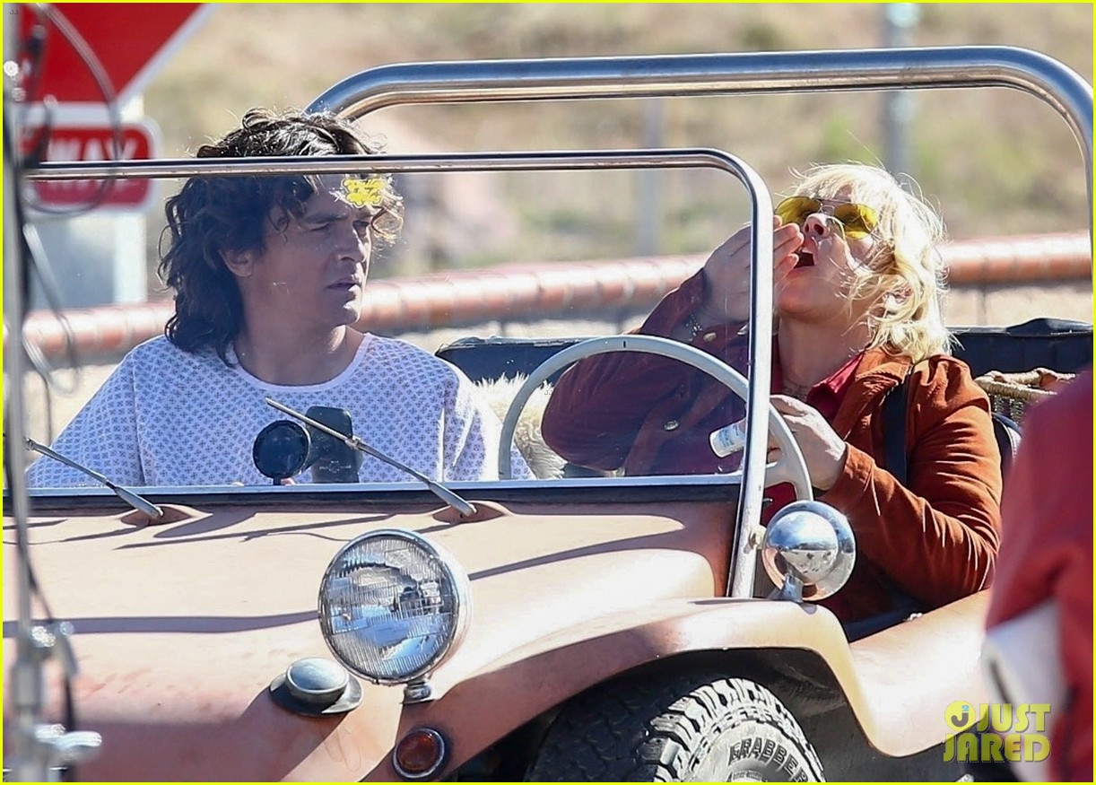 Rupert Friend Wears a Hospital Gown During Joy Ride with Patricia ...