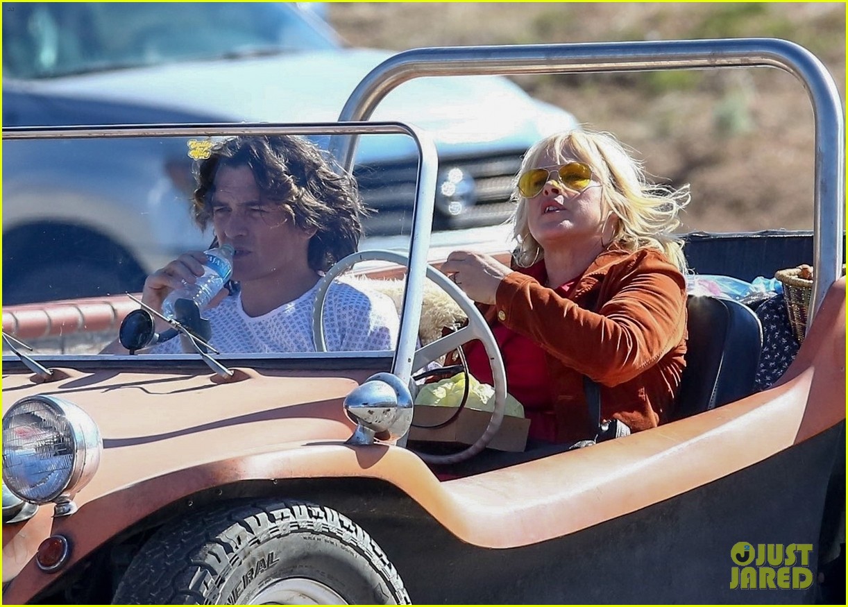 Rupert Friend Wears a Hospital Gown During Joy Ride with Patricia ...