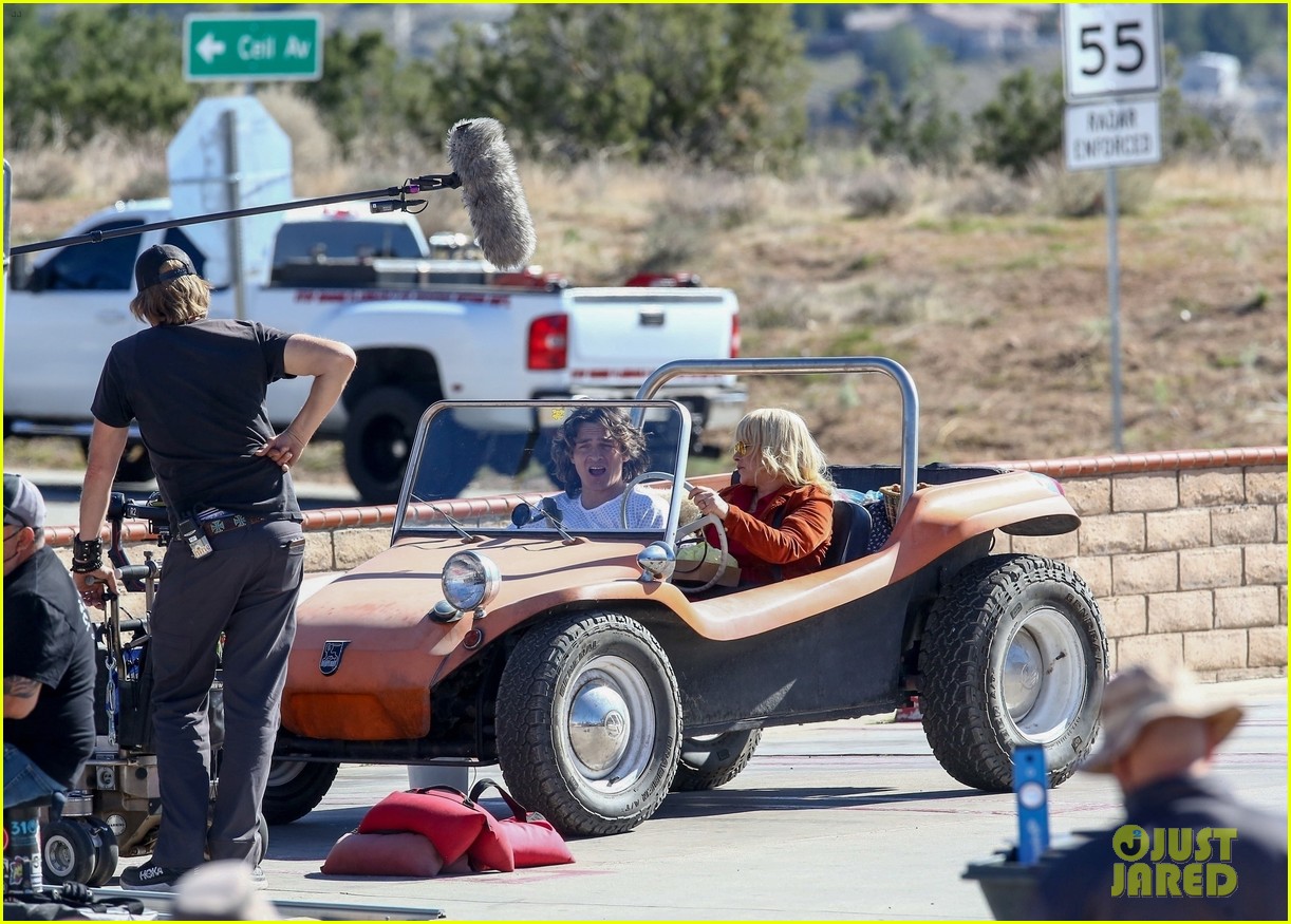 Rupert Friend Wears a Hospital Gown During Joy Ride with Patricia ...