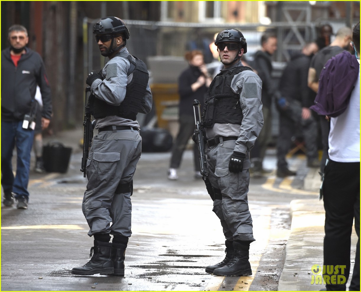 Gemma Arterton Wears an Interesting Mask for Heist on Disney+'s ...