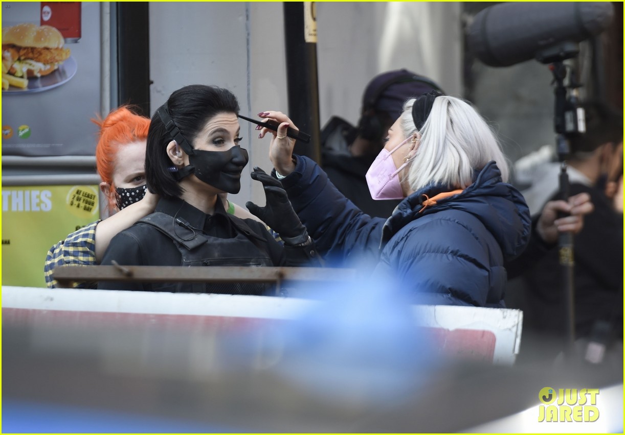 Gemma Arterton Wears an Interesting Mask for Heist on Disney+'s ...
