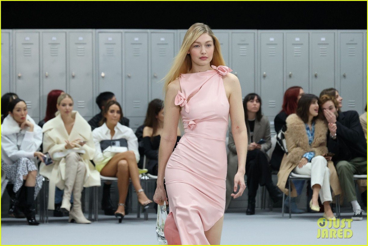 Bella Hadid Wears Two Sheer Outfits, Walks Three Paris Shows in One Day ...