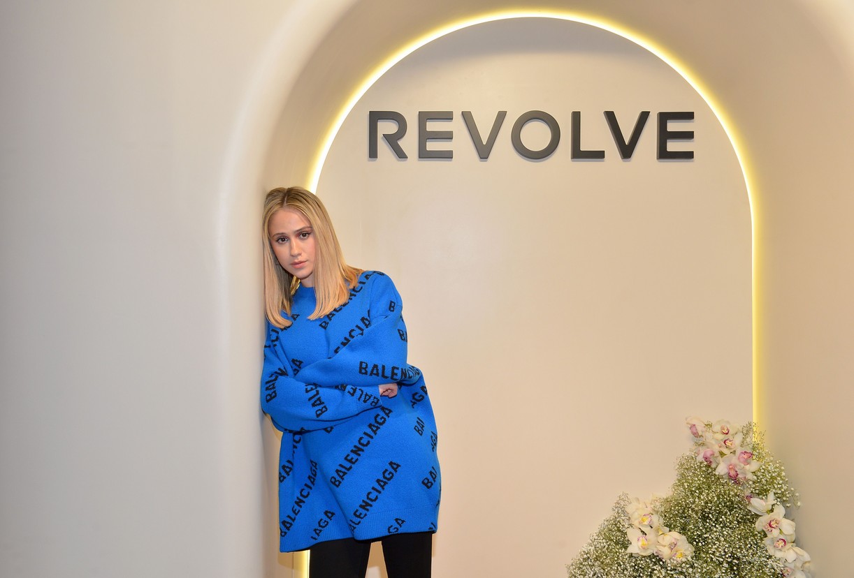 Kim Kardashian Joins 'Euphoria's Angus Cloud at Revolve Social Club Re ...