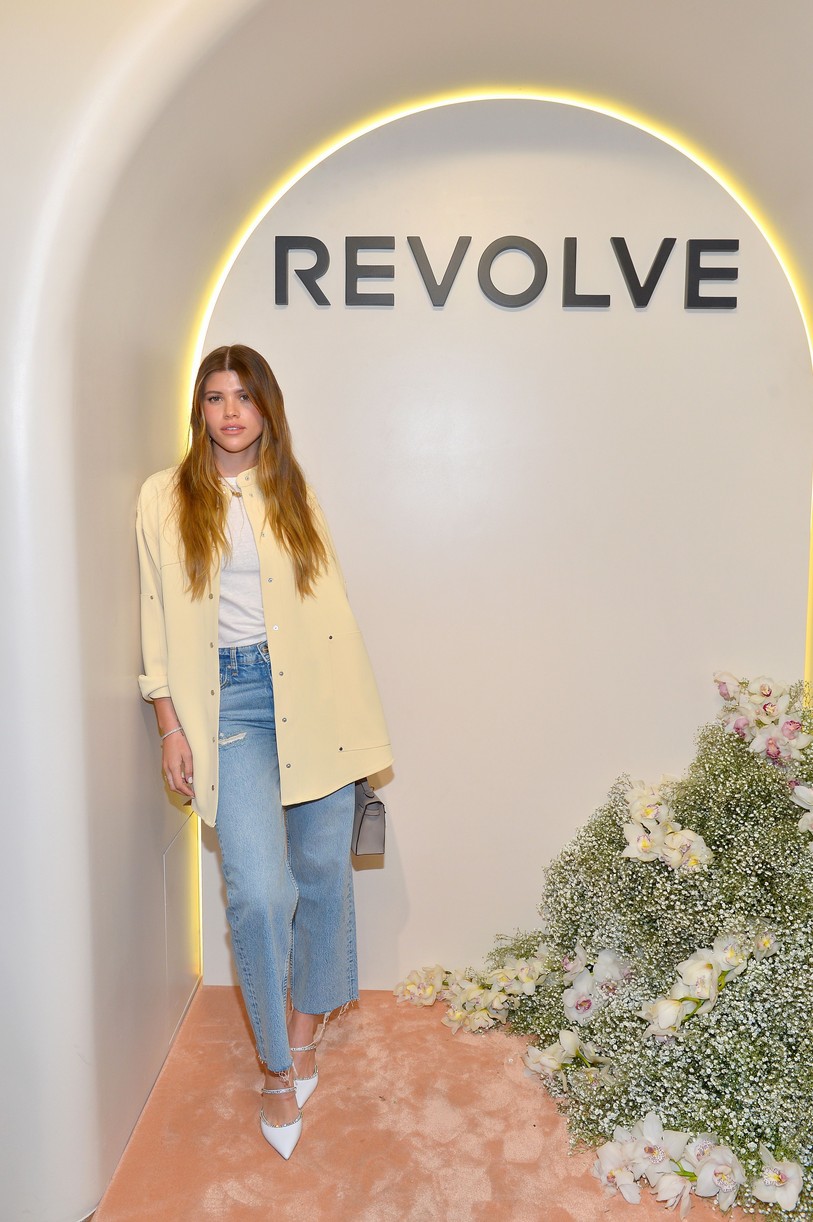 Kim Kardashian Joins 'Euphoria's Angus Cloud at Revolve Social Club Re ...