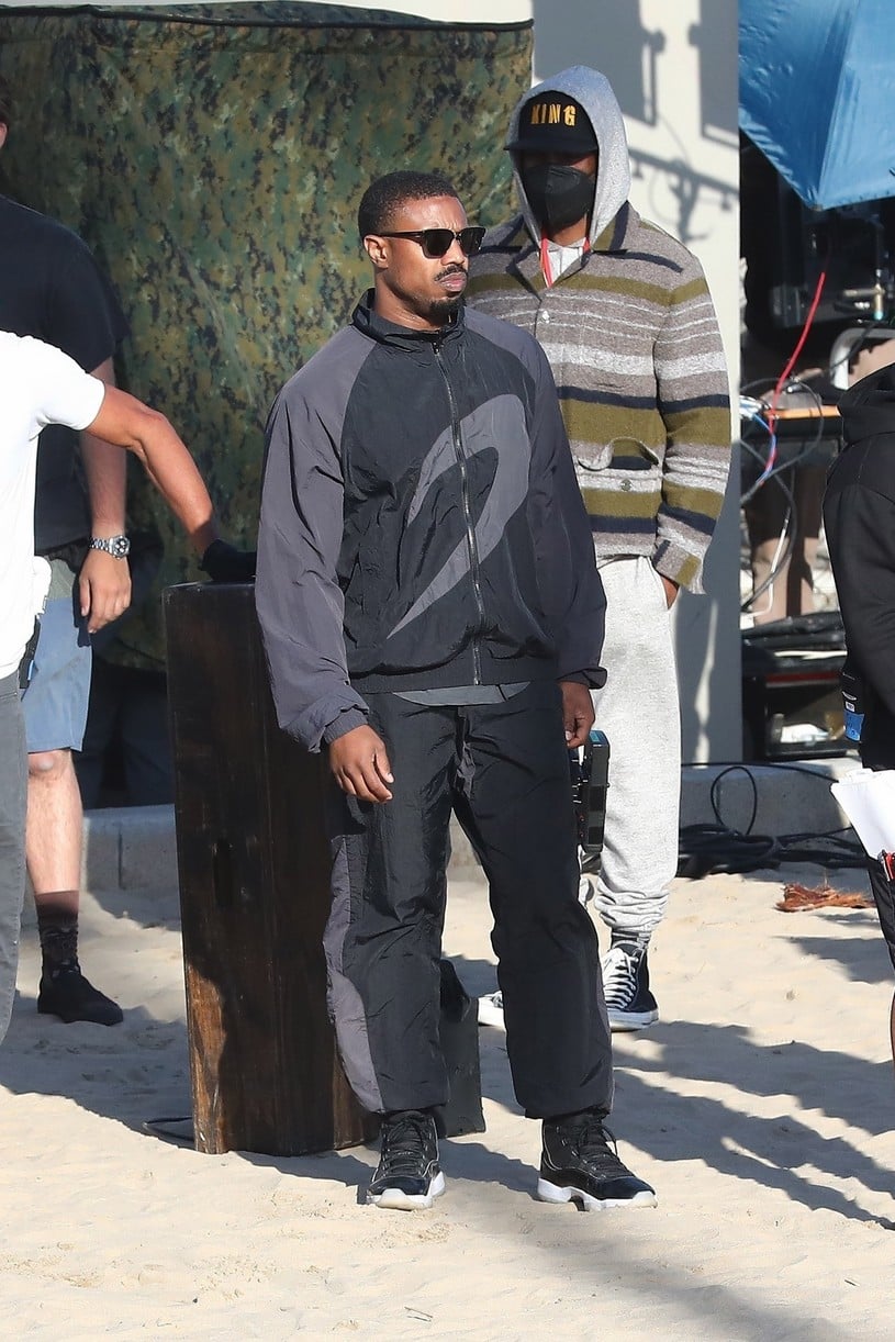 Jonathan Majors Shows Off Ripped Bod While Filming 'Creed 3' With ...