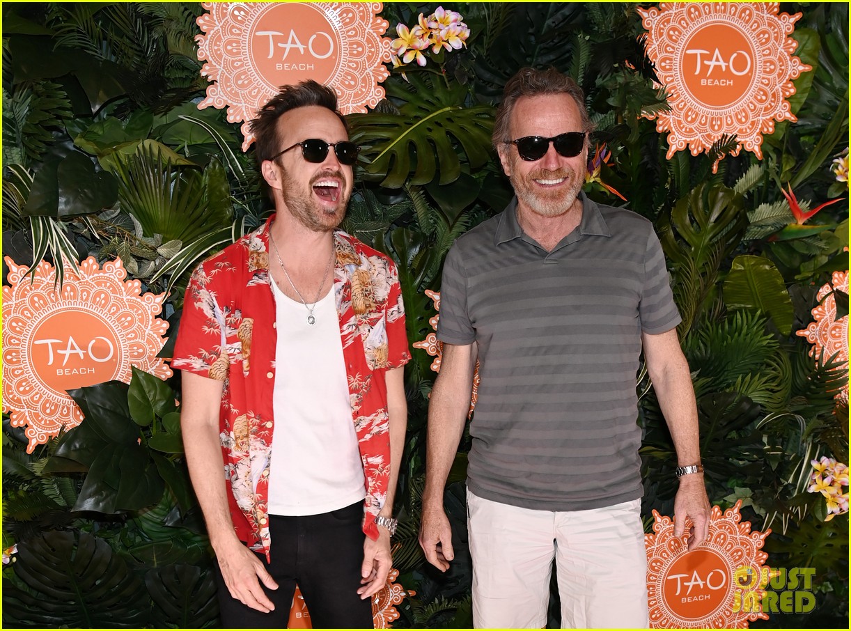Breaking Bad's Bryan Cranston & Aaron Paul Partied Together in Vegas ...