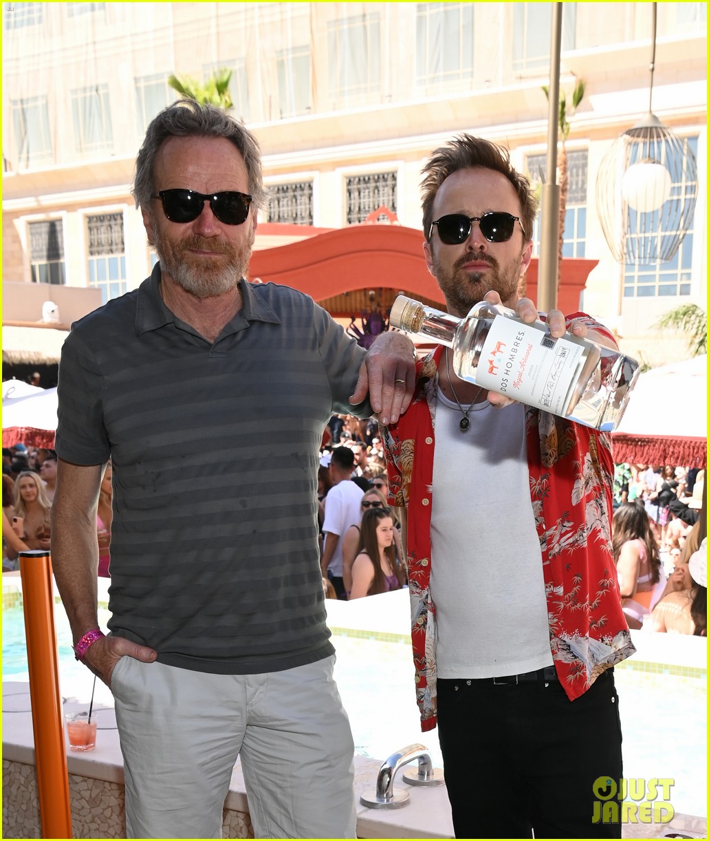 Breaking Bad's Bryan Cranston & Aaron Paul Partied Together in Vegas ...