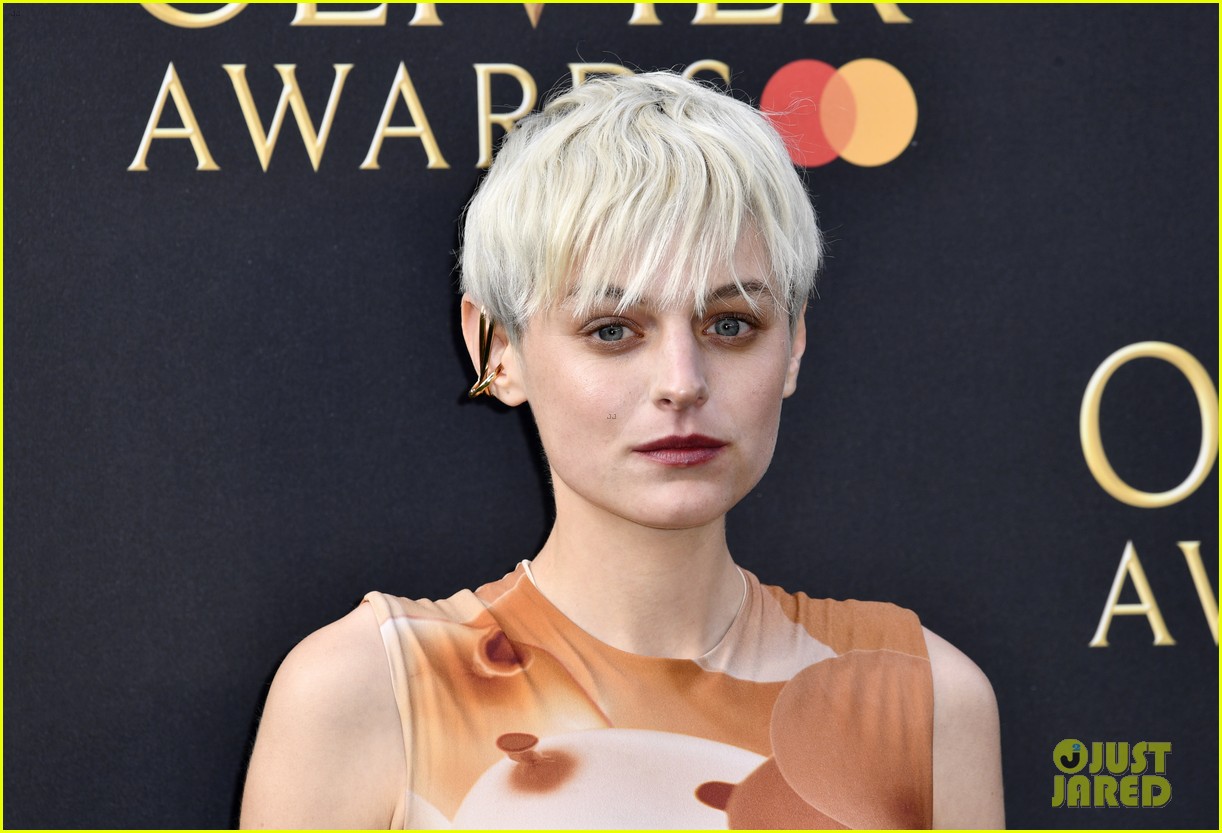 Emma Corrin Wore A Balloon Bra & Balloon Heels To Olivier Awards 2022 ...