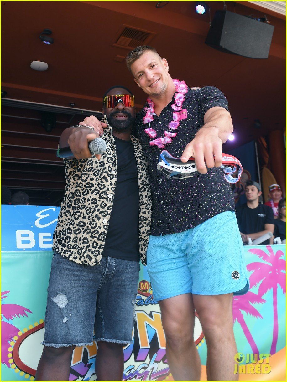 Rob Gronkowski Throws Epic Beach Party In Celebration of NFL Draft 2022 ...