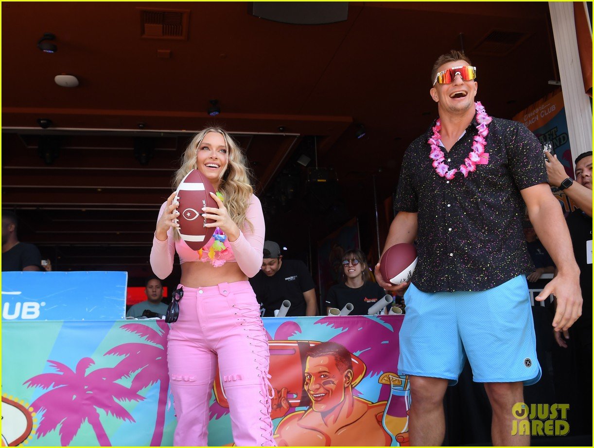 Rob Gronkowski Throws Epic Beach Party In Celebration of NFL Draft 2022 ...