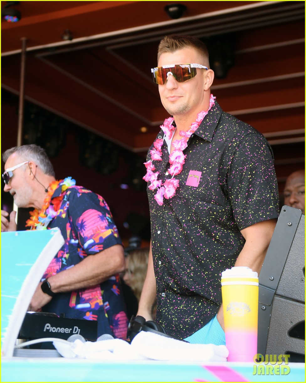 Rob Gronkowski Throws Epic Beach Party In Celebration of NFL Draft 2022 ...