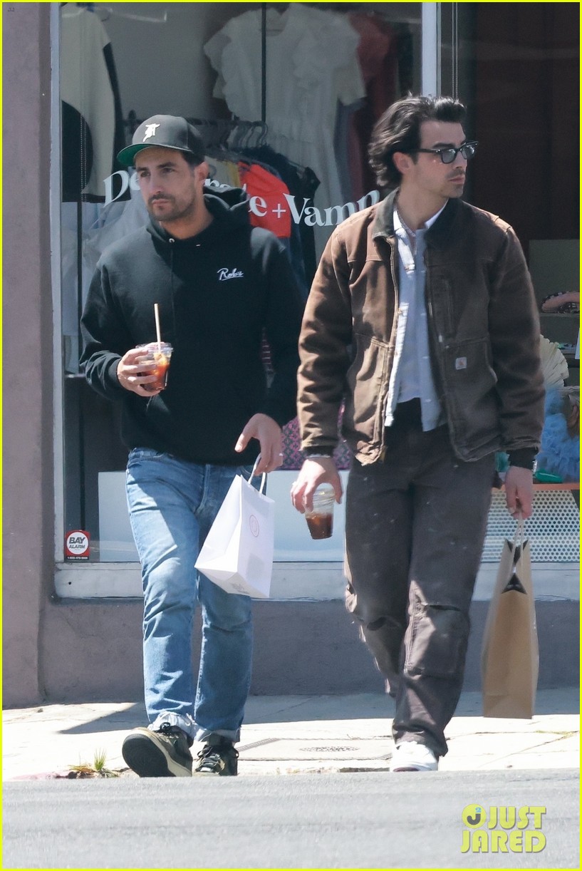 Joe Jonas Spends the Day Shopping with Longtime Pal Greg Garbowsky ...