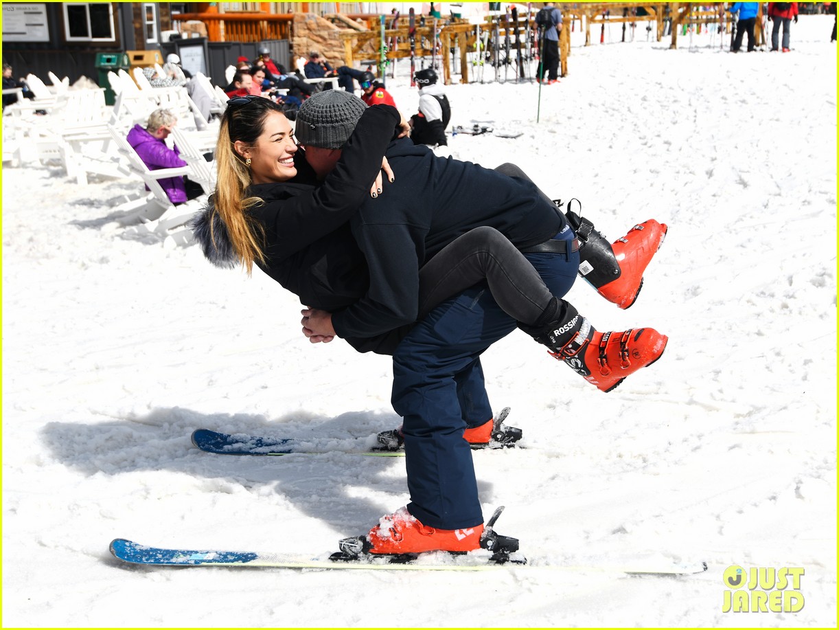 Taylor Kinney & New Girlfriend Ashley Cruger Flaunt PDA During Ski Trip ...