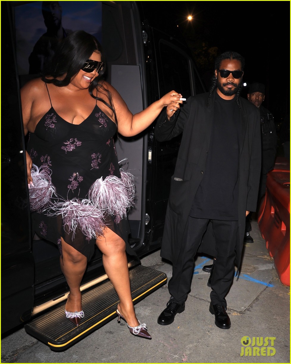 Lizzo Arrives at Her Birthday Party in WeHo with Her Boyfriend!: Photo ...