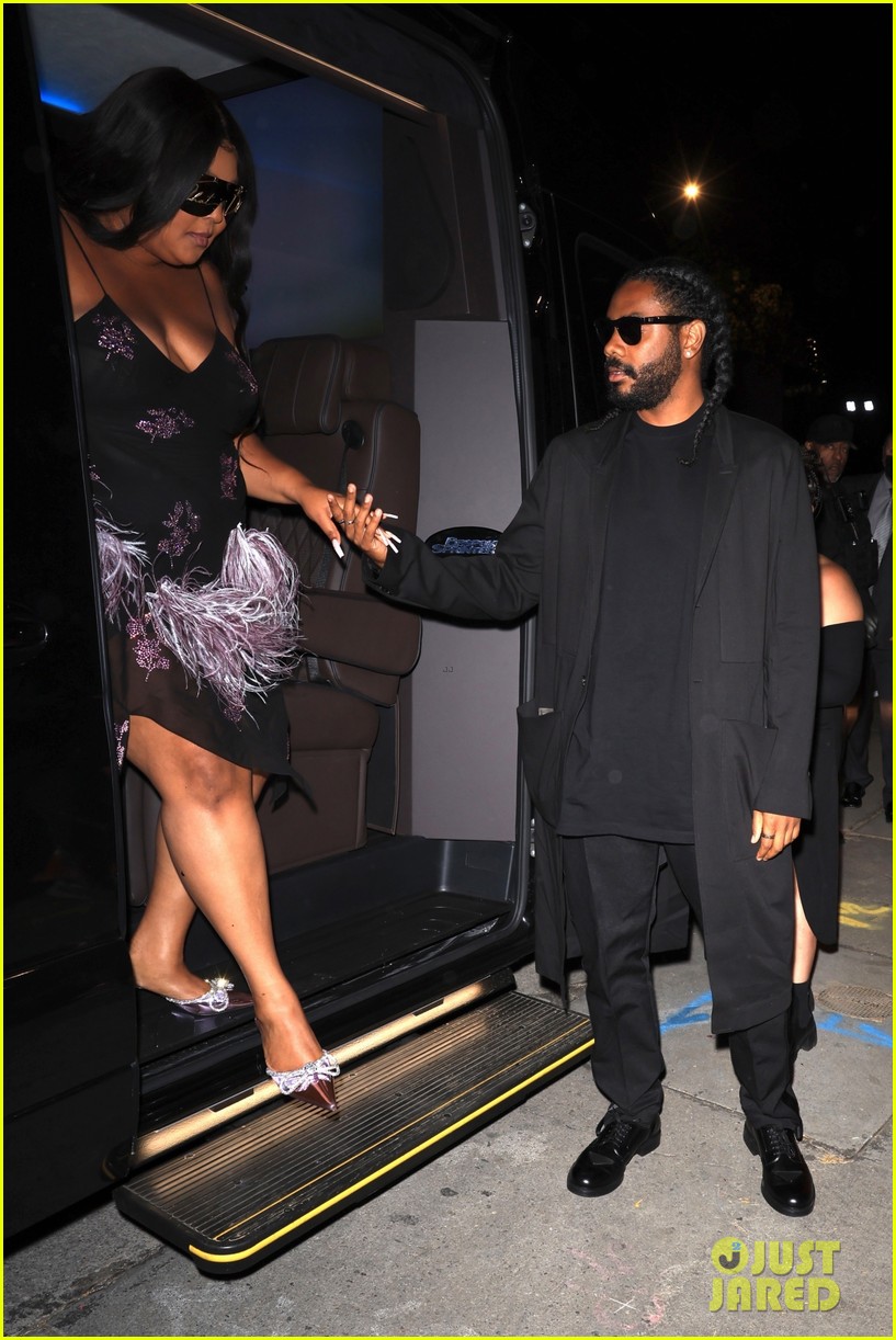 Lizzo Arrives at Her Birthday Party in WeHo with Her Boyfriend!: Photo ...