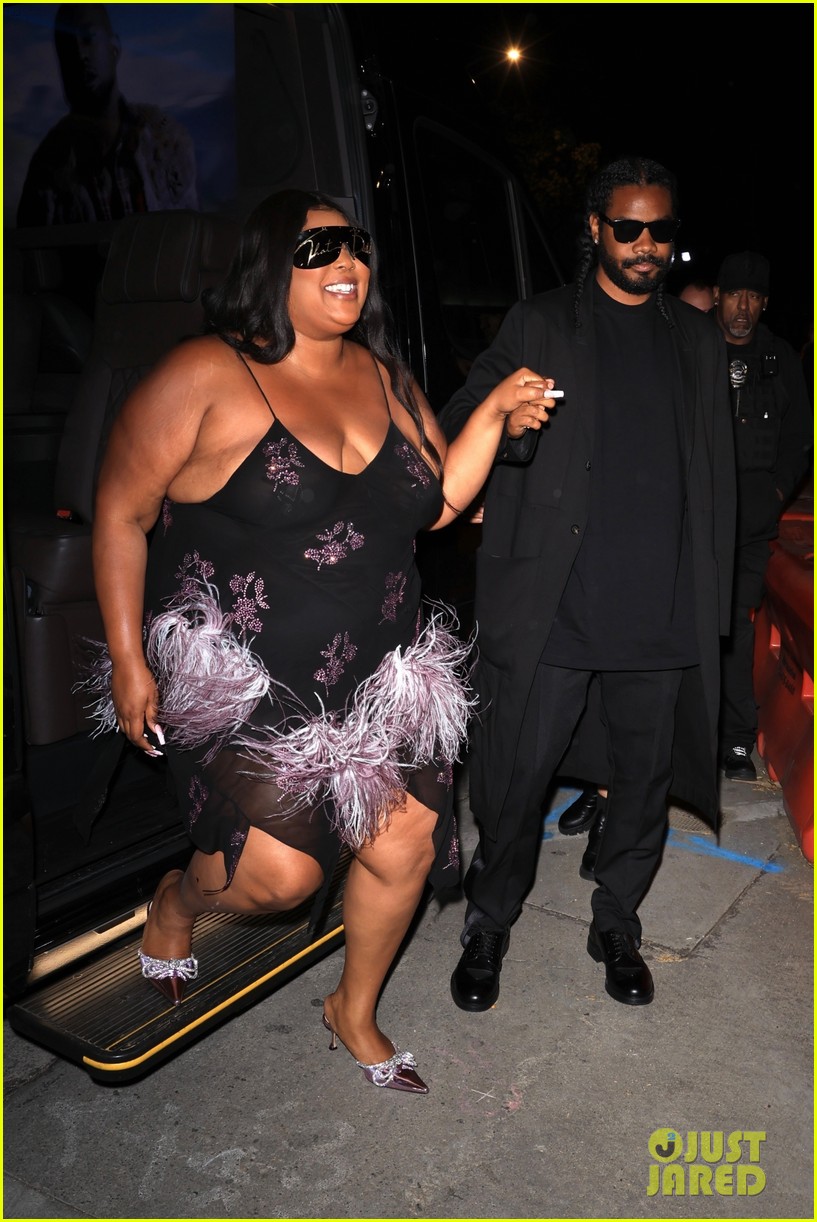 Lizzo Arrives at Her Birthday Party in WeHo with Her Boyfriend!: Photo ...