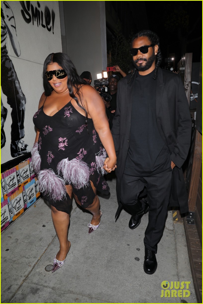 Lizzo Arrives at Her Birthday Party in WeHo with Her Boyfriend!: Photo ...