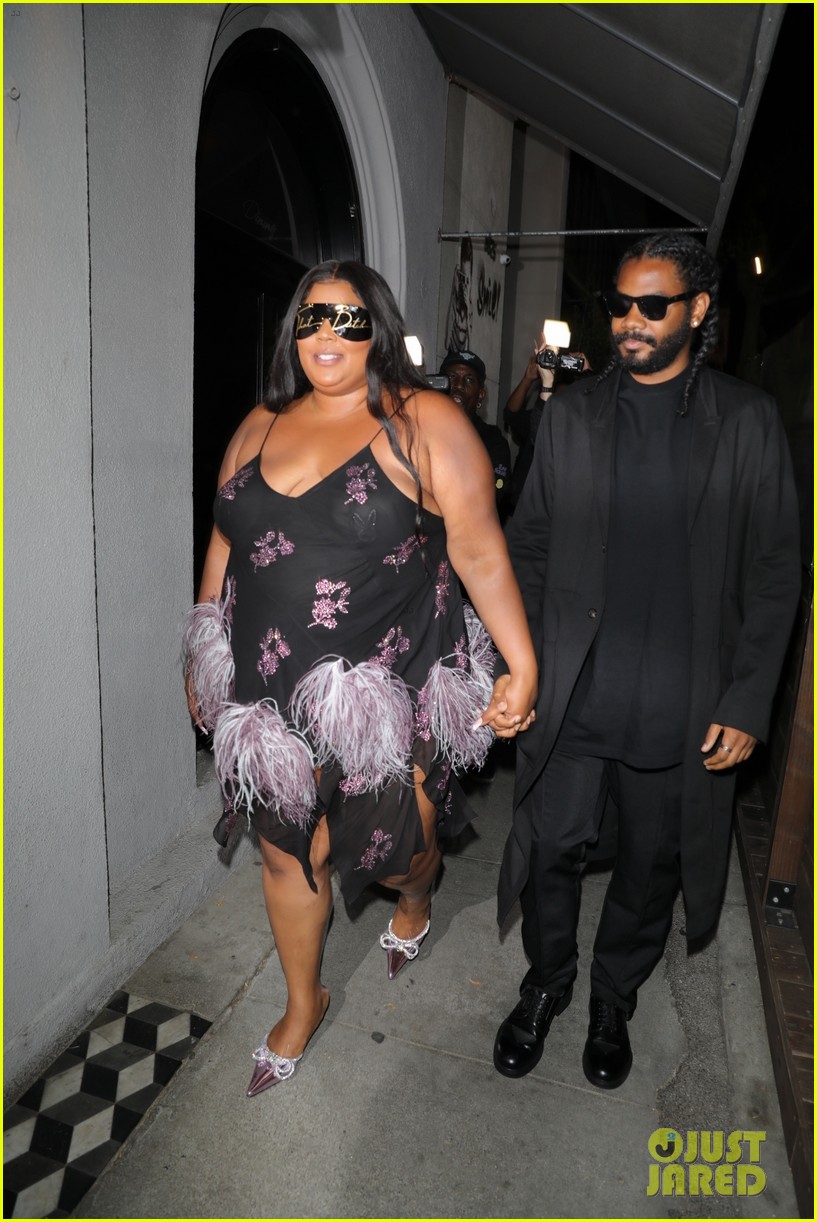 Lizzo Arrives at Her Birthday Party in WeHo with Her Boyfriend!: Photo ...