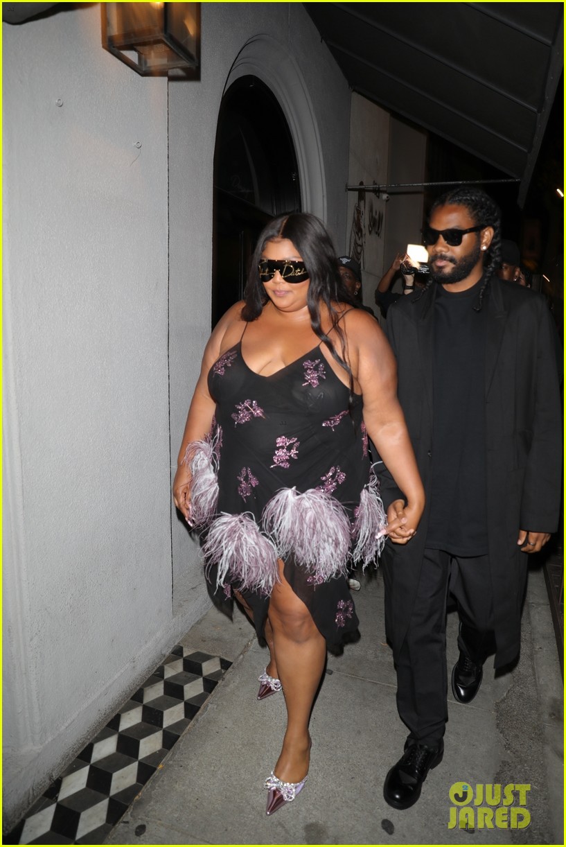 Lizzo Arrives at Her Birthday Party in WeHo with Her Boyfriend!: Photo ...