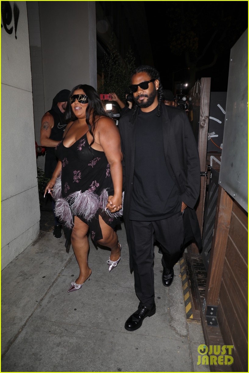 Lizzo Arrives at Her Birthday Party in WeHo with Her Boyfriend!: Photo ...