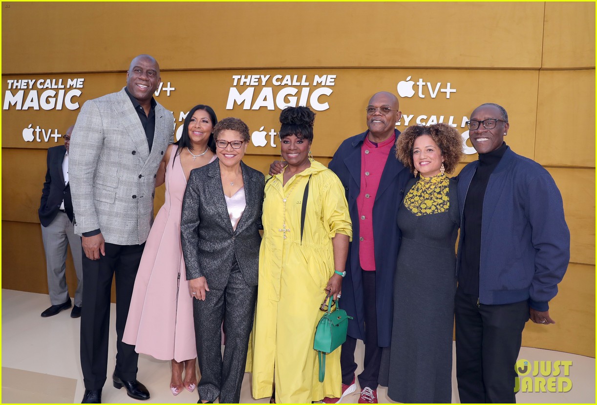 Gabrielle Union & Dwyane Wade Meet Up With Magic Johnson at 'They Call ...