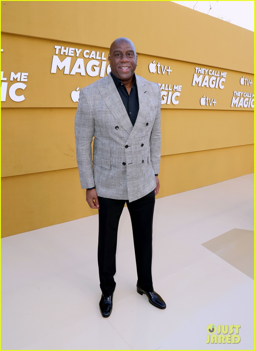 Gabrielle Union & Dwyane Wade Meet Up With Magic Johnson at 'They Call ...