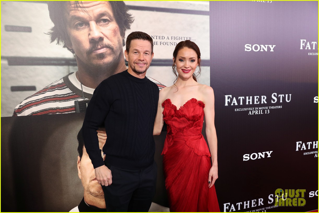 Mark Wahlberg & Rosalind Ross Attend Special Screening of 'Father Stu ...