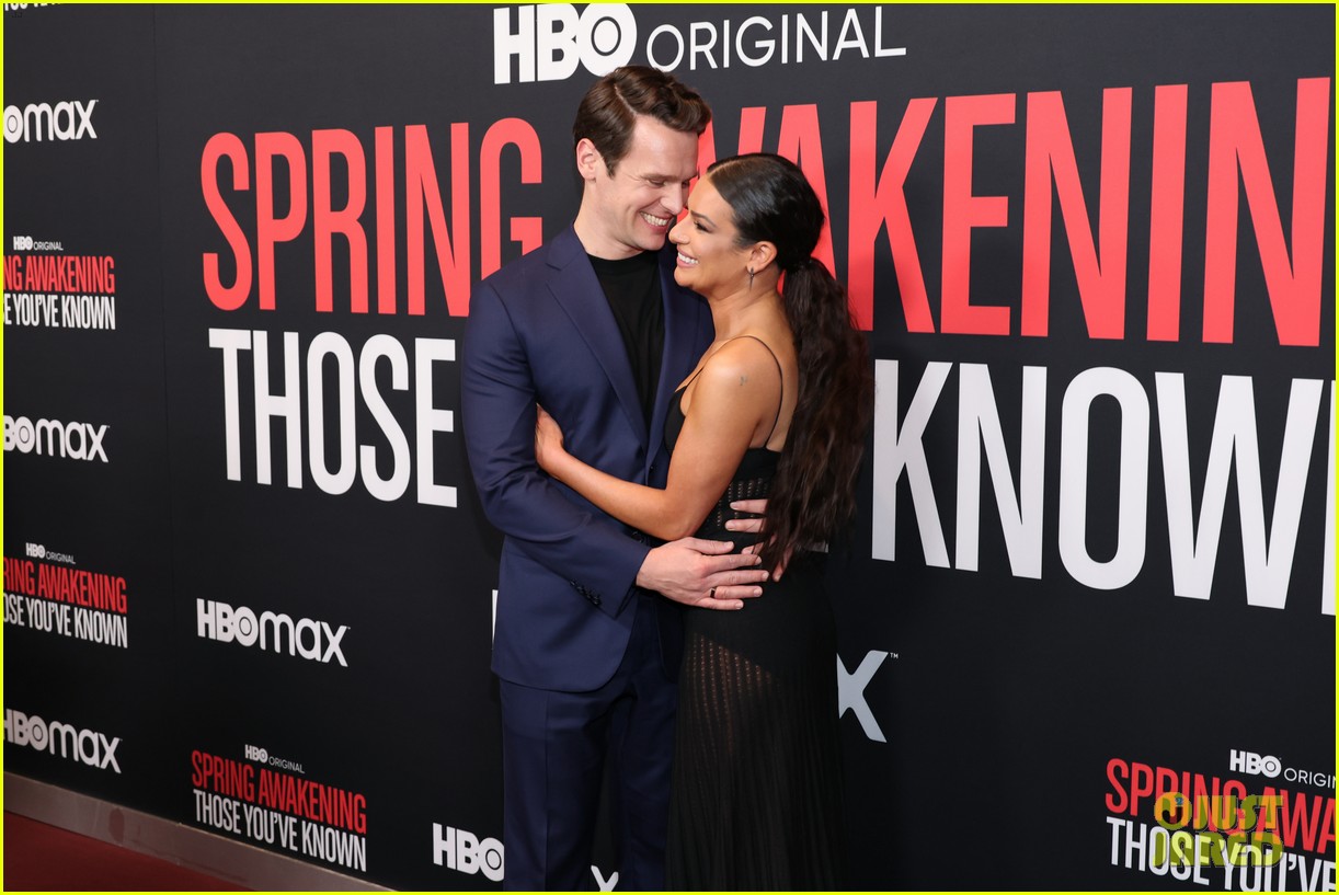 Lea Michele & Jonathan Groff Join 'Spring Awakening' Cast at Premiere ...