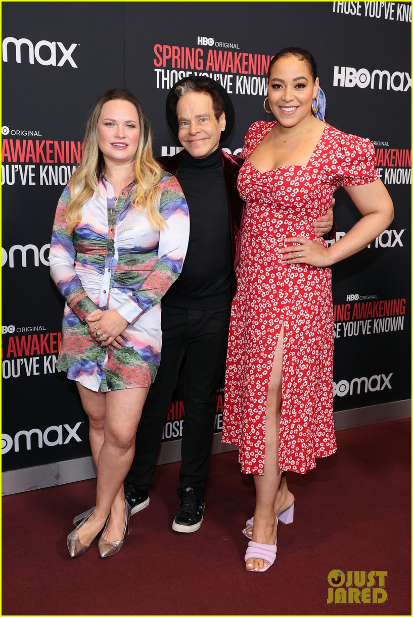 Lea Michele & Jonathan Groff Join 'Spring Awakening' Cast at Premiere ...