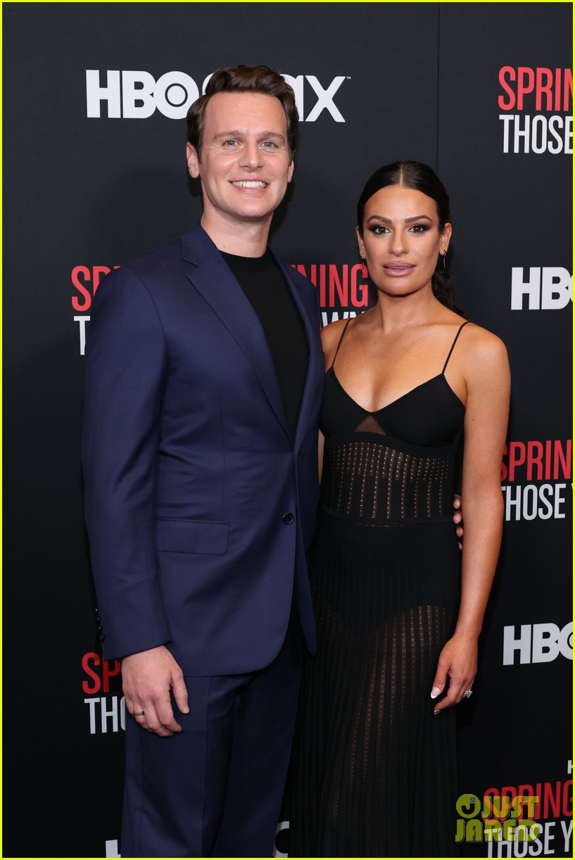 Lea Michele & Jonathan Groff Join 'Spring Awakening' Cast at Premiere ...