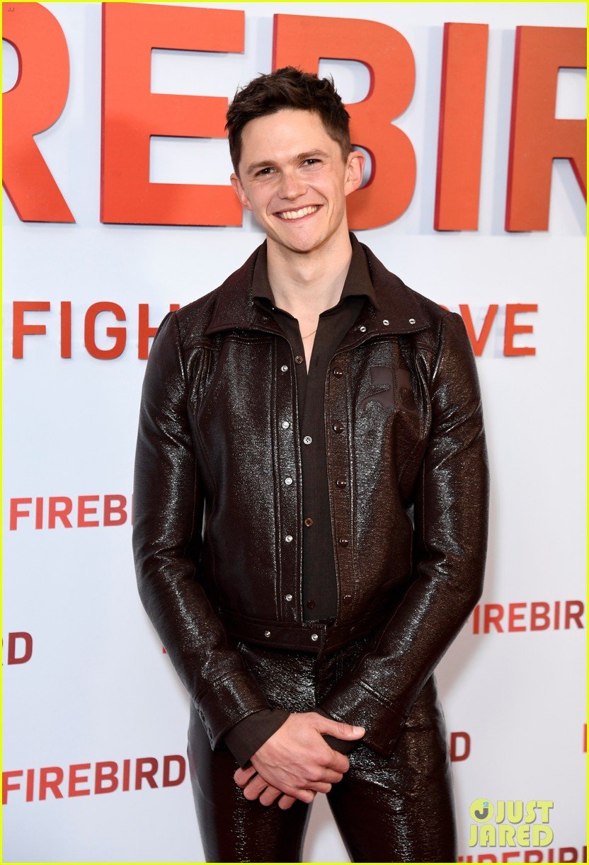 Tom Prior Wears Leather Looks for Both L.A. & U.K. Premieres of ...