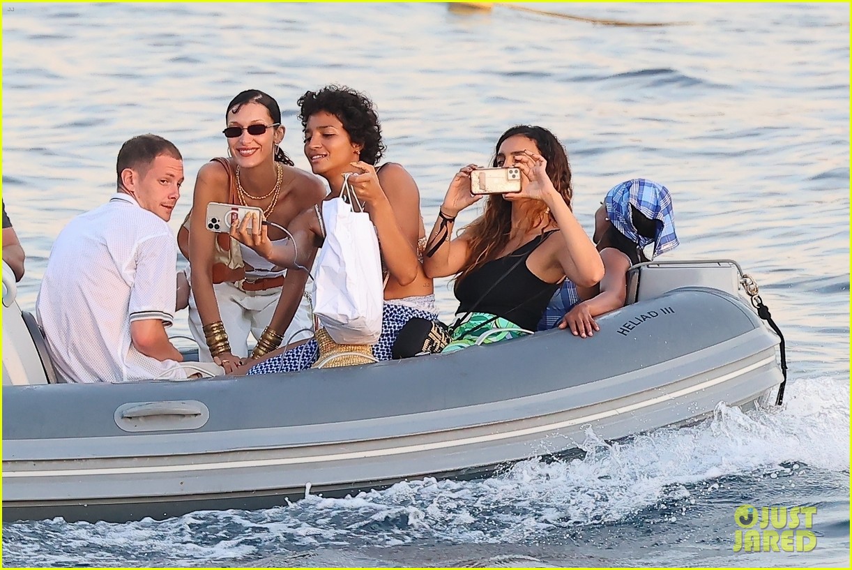 Bella Hadid & Boyfriend Marc Kalman Go Sightseeing with Friends in ...