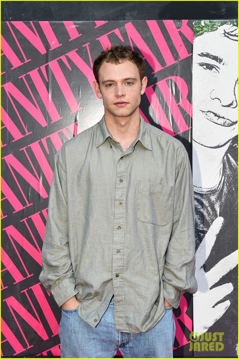 Thomas Brodie-Sangster & Talulah Riley Couple Up at Their 'Pistol ...