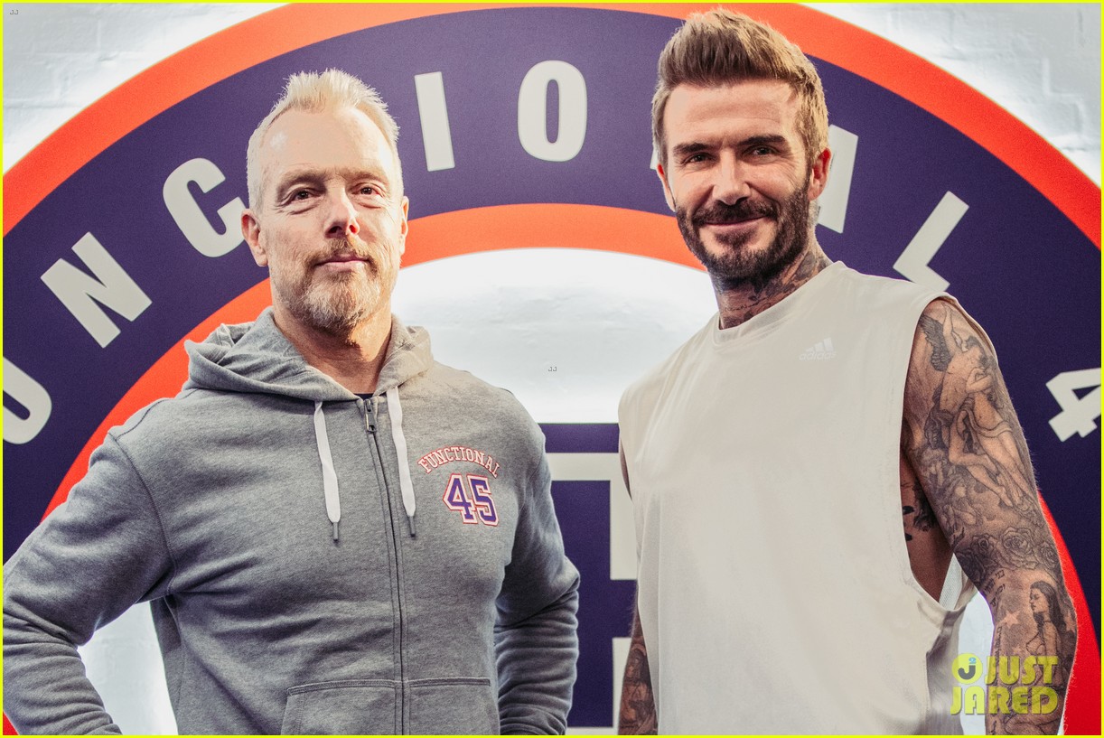 David Beckham Goes Through His Signature Workout at DB45 Launch Event ...