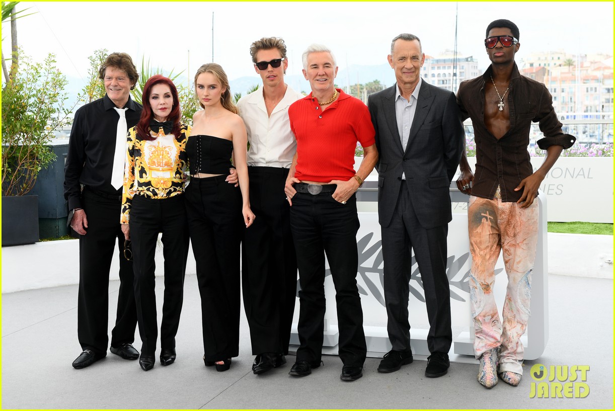 'Elvis' Cast Appears at Cannes Press Conference, Director Baz Luhrmann ...