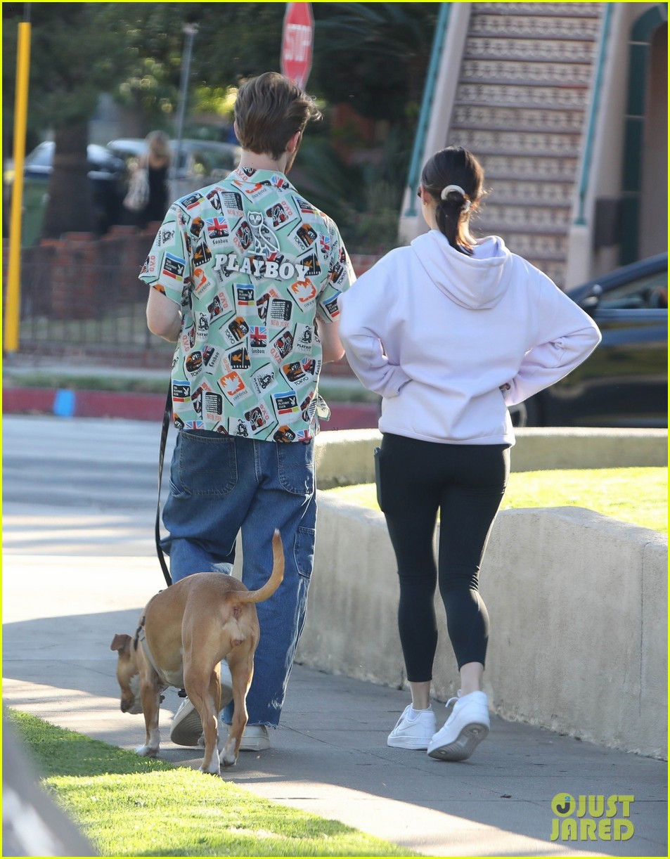 Finneas & Girlfriend Claudia Sulewski Take Their Dog for Afternoon Walk ...