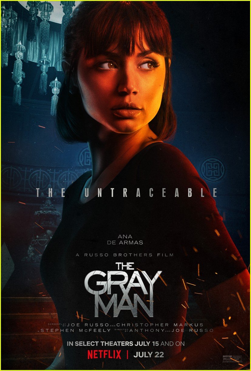 'The Gray Man' Character Posters Feature Chris Evans, Ryan Gosling ...