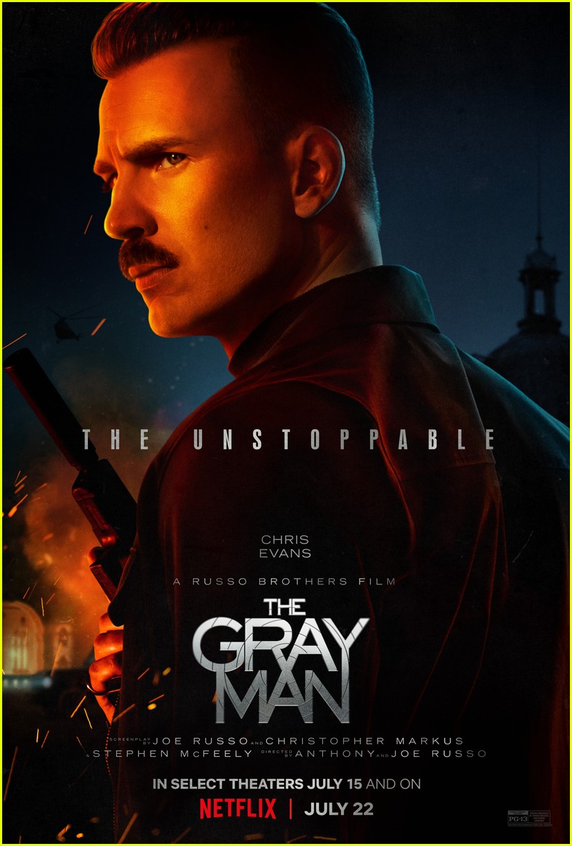 'The Gray Man' Character Posters Feature Chris Evans, Ryan Gosling ...