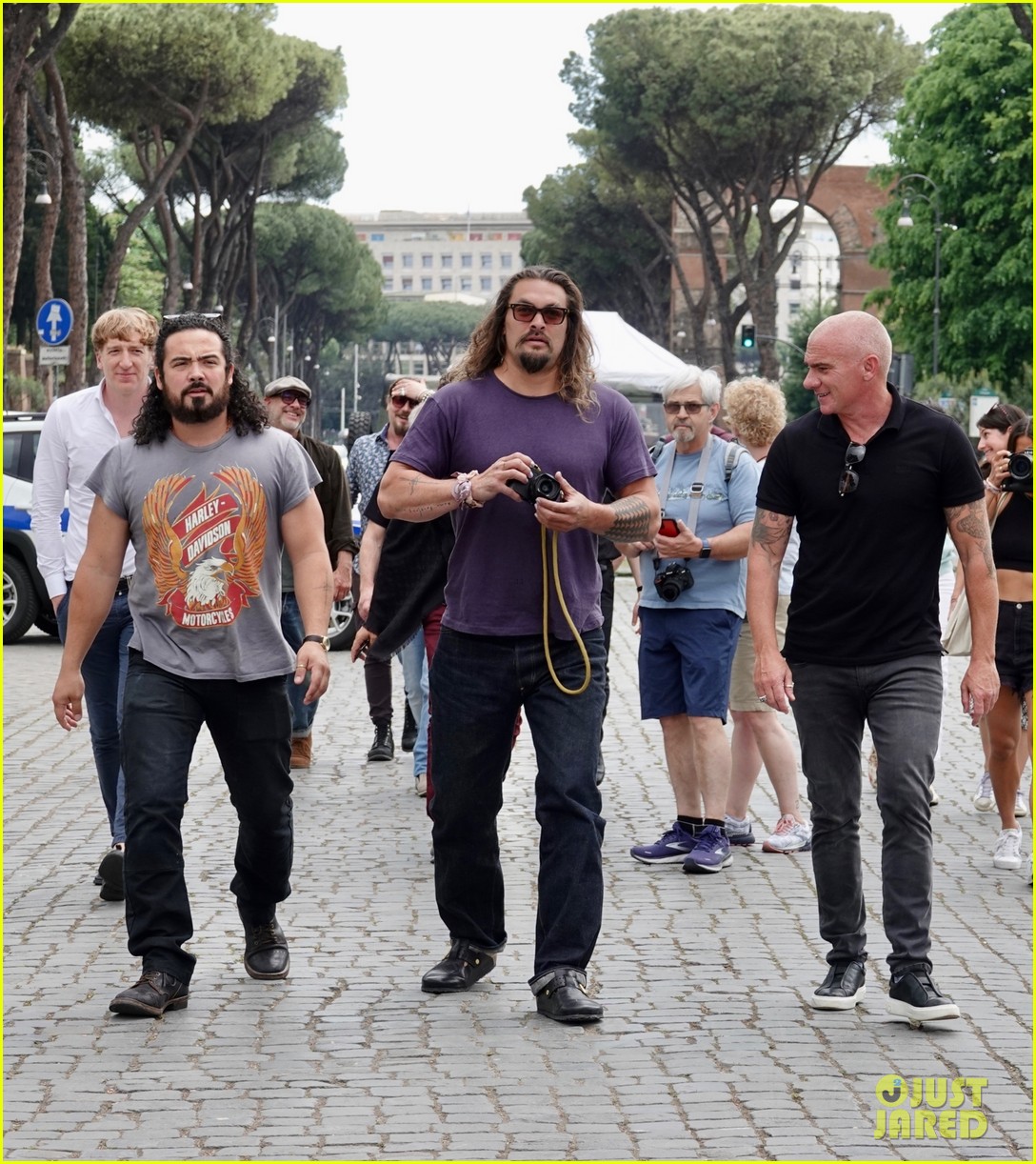 Jason Momoa Was Blown Away By The Sight of The Colosseum in Rome & His ...