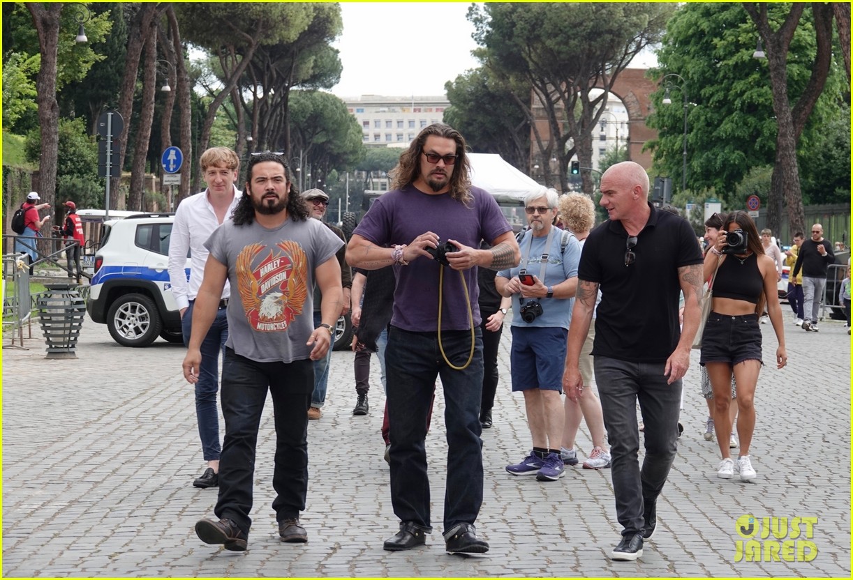 Jason Momoa Was Blown Away By The Sight of The Colosseum in Rome & His ...